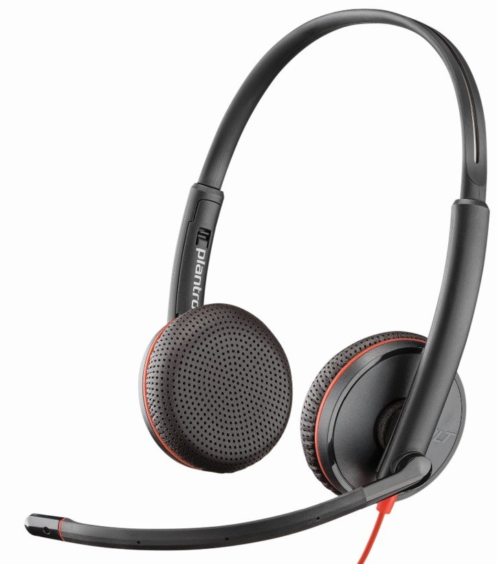 Poly Plantronics Blackwire 3225 USB-A. Słuchawki z mikrofonem ...